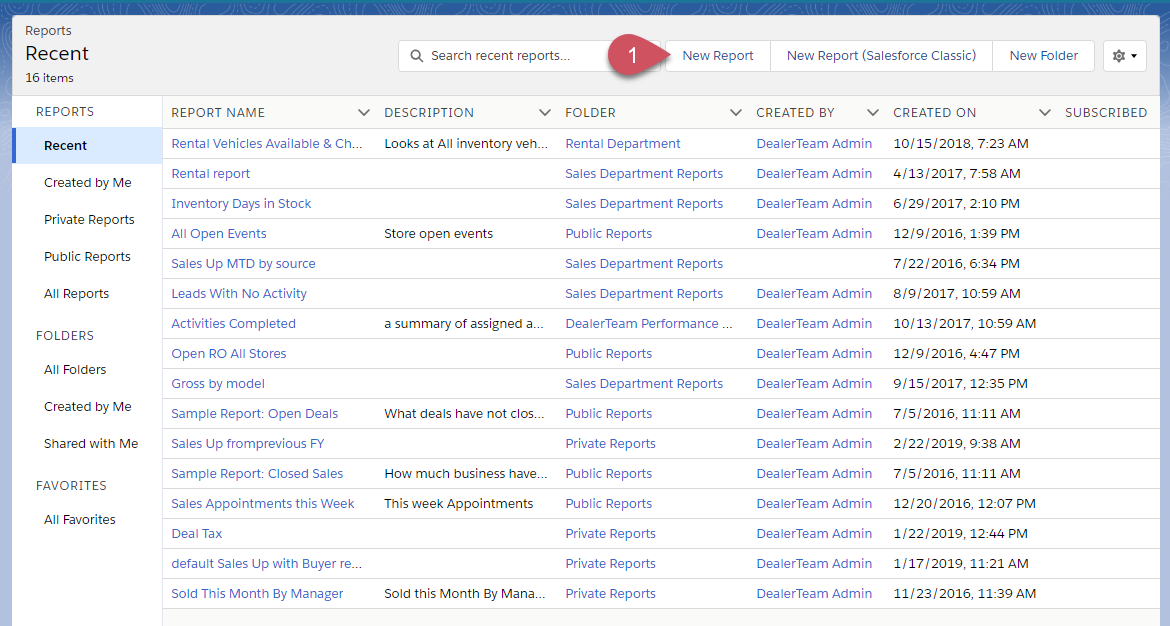 How to Create a Report