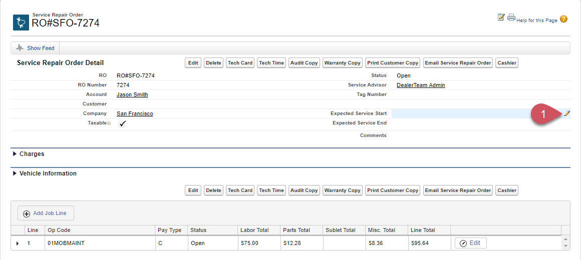 How to manually add Service Repair Orders to the Scheduler