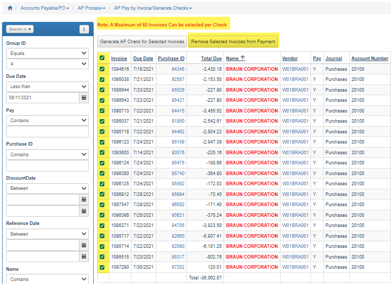 How to Pay Bills by Invoice