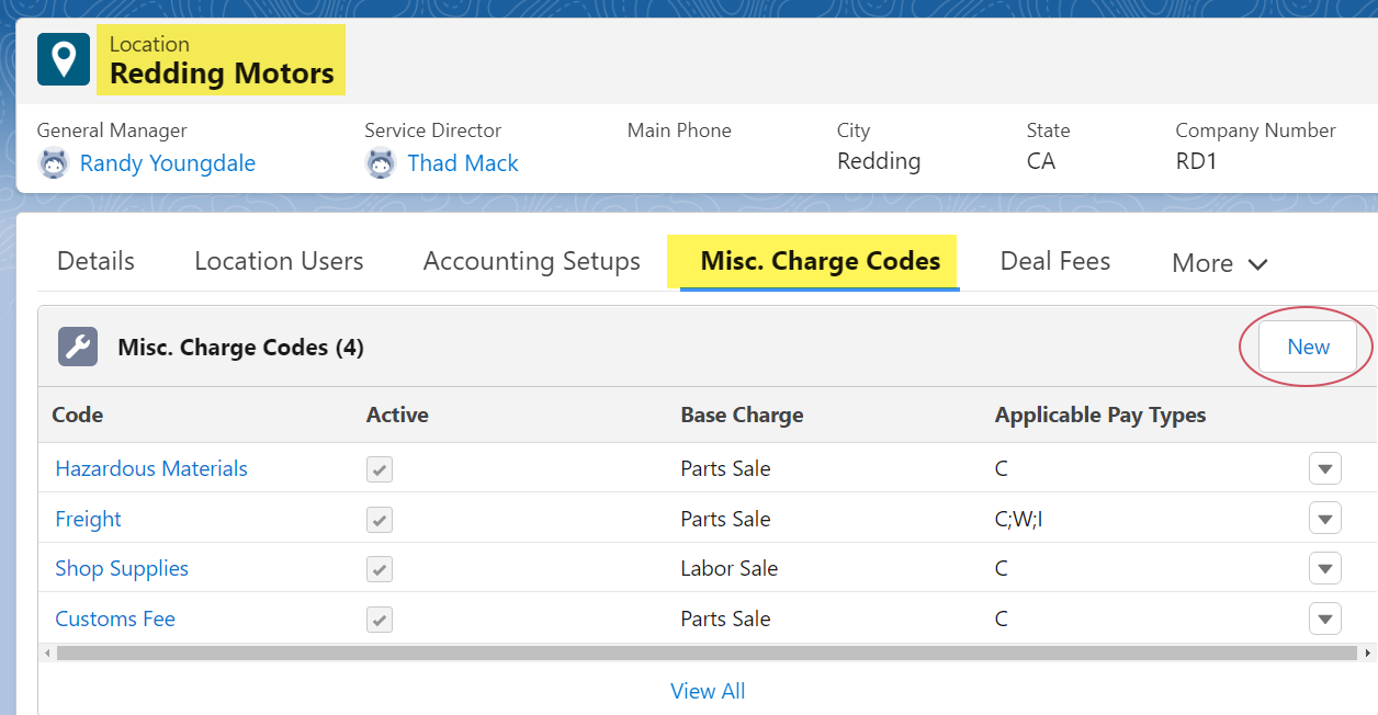 Purchase Order Setup