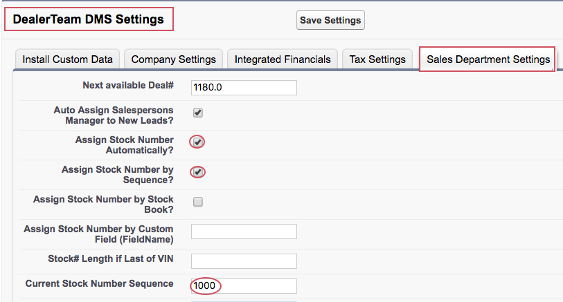 How to Create a stock number